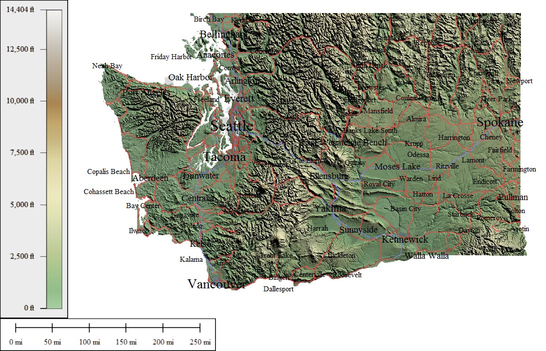 TopoCreator - Create and print your own color shaded-relief topographic ...